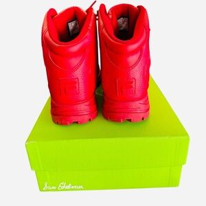 Fila | Shoes | Fila Red Ankle Boots | Poshmark